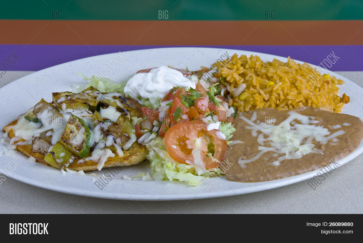 Healthy Mexican Meal, Image & Photo (Free Trial) | Bigstock