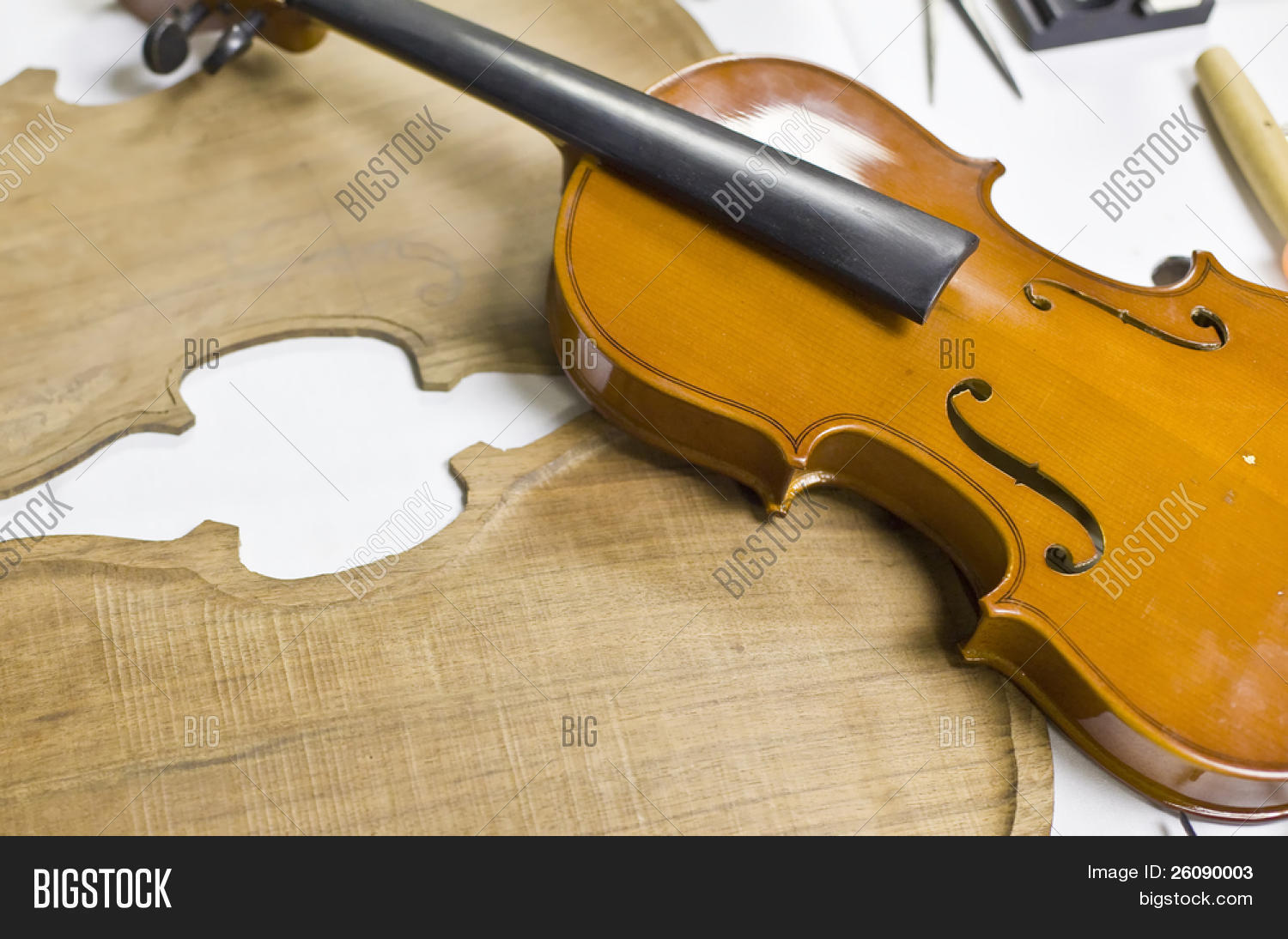 Violin Parts Repair Image & Photo (Free Trial) | Bigstock