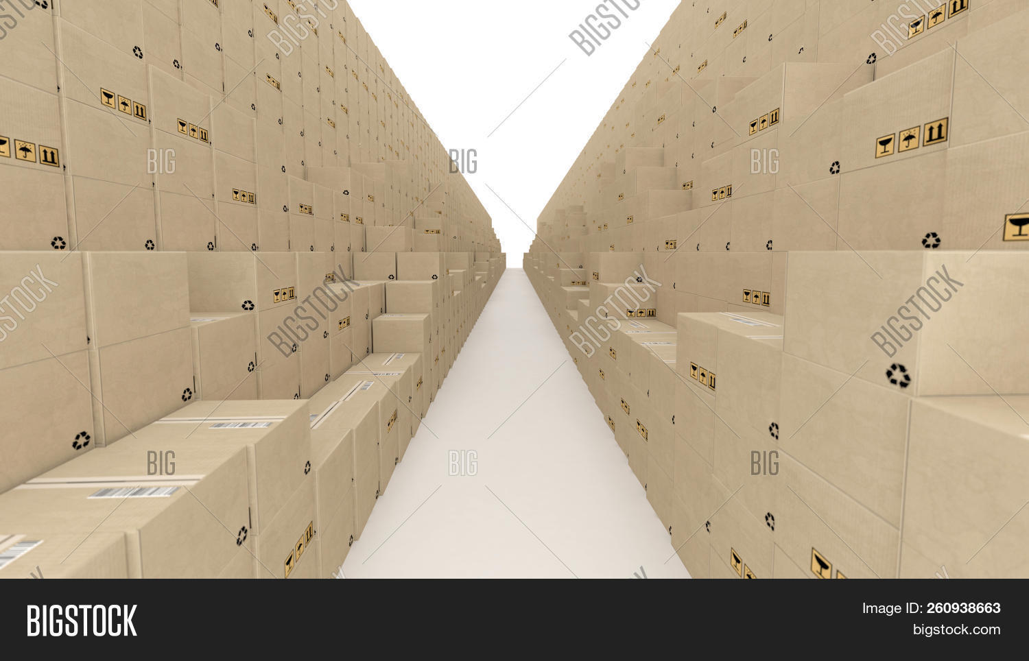 Neatly Stacked Row Image & Photo (Free Trial) | Bigstock