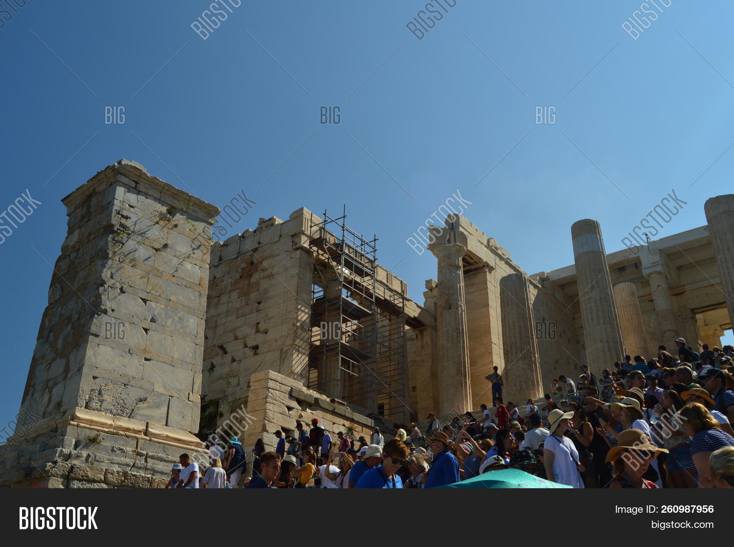 Propylaea Acropolis Image & Photo (Free Trial) | Bigstock
