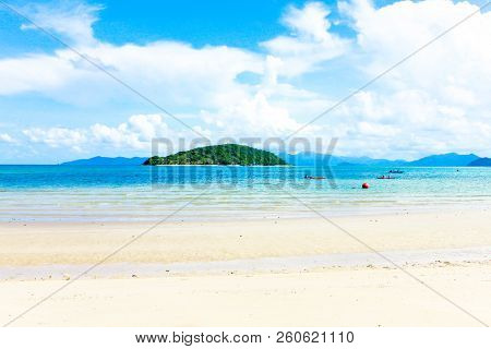 Close Boat Sea Island Image & Photo (Free Trial) | Bigstock