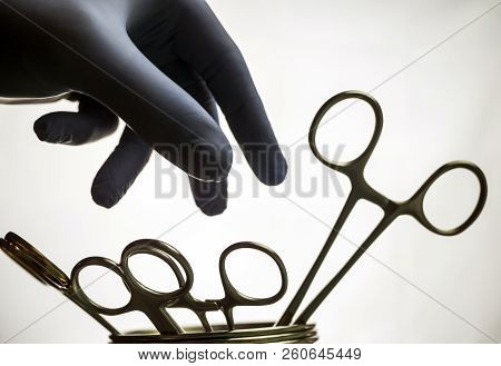 Surgeon Take Scissors Image & Photo (Free Trial) | Bigstock