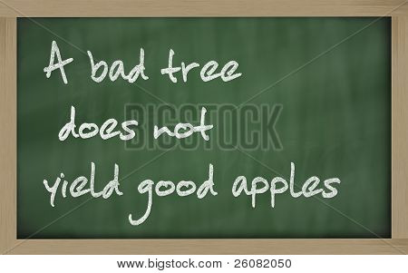 " Bad Tree Does Not Image & Photo (Free Trial) | Bigstock