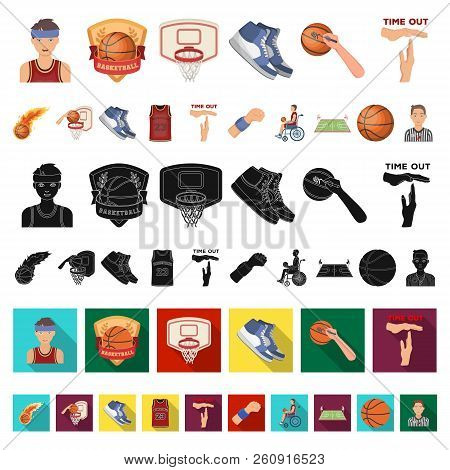 Basketball Attributes Vector & Photo (Free Trial) | Bigstock