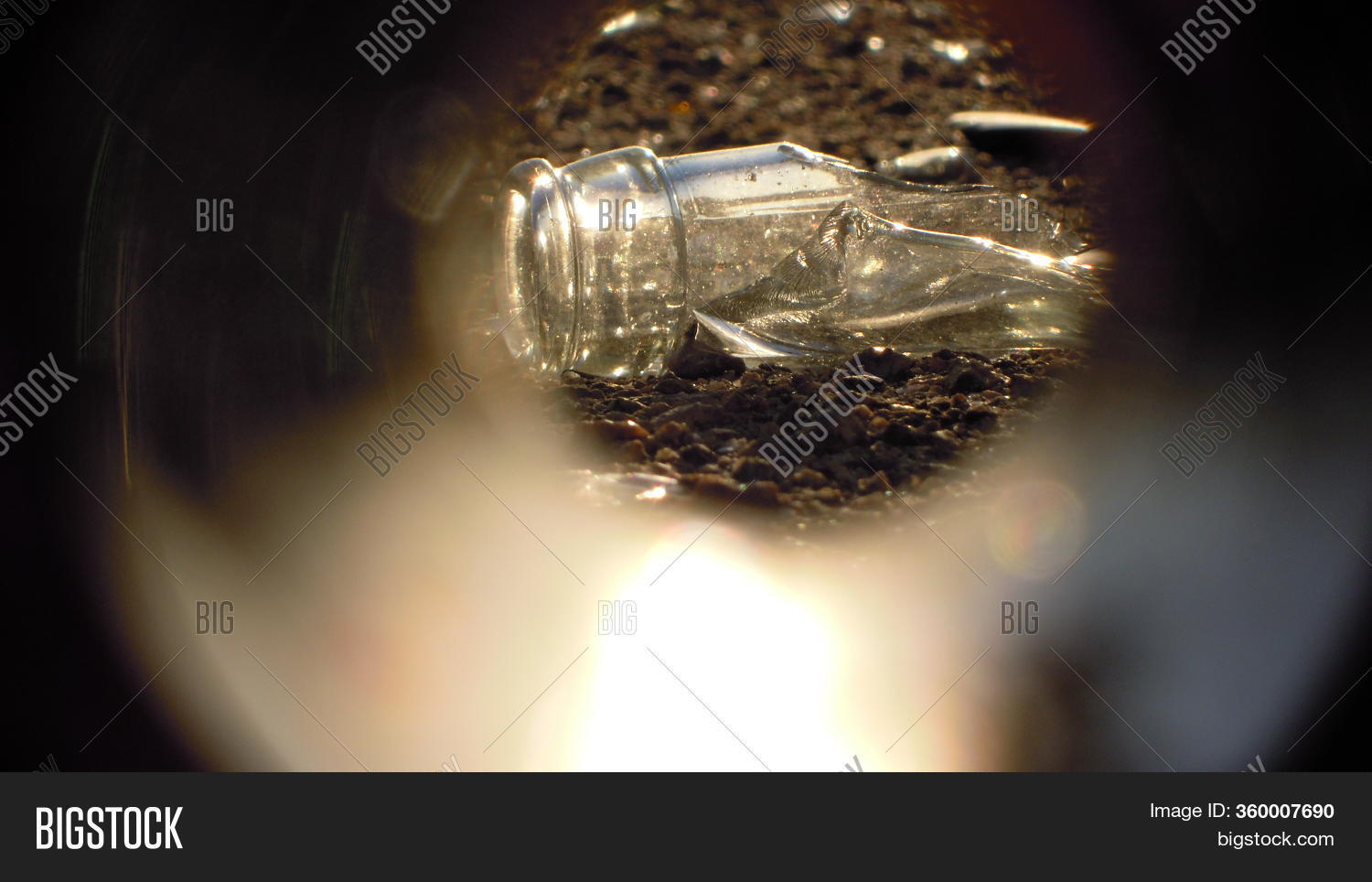 Broken Glass Bottles Image & Photo (Free Trial) | Bigstock
