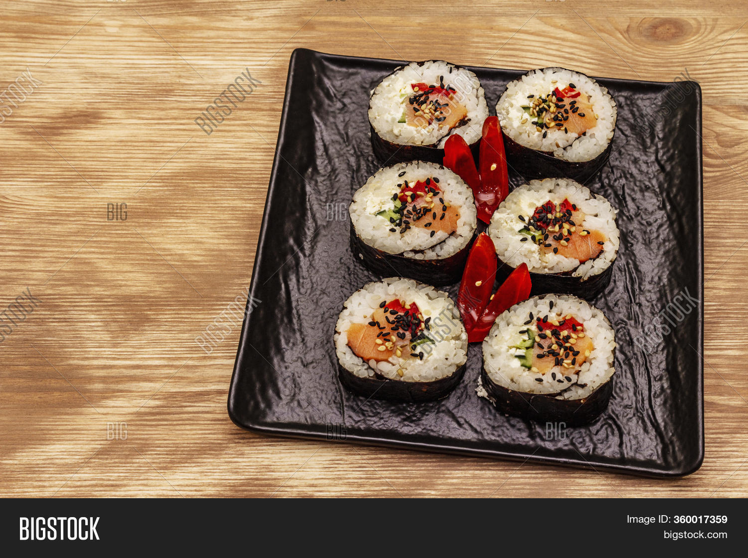 Korean Roll Gimbap( Image & Photo (Free Trial) | Bigstock