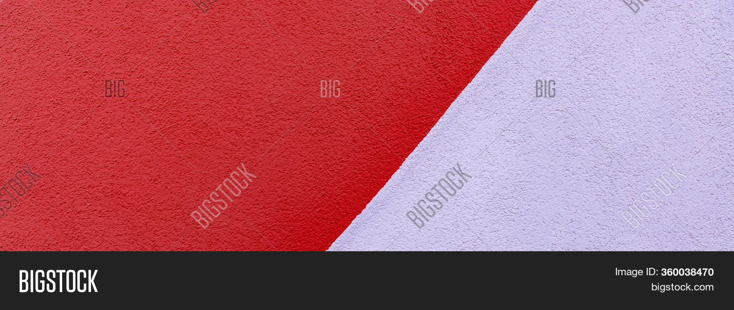 Red White Wall Painted Image & Photo (Free Trial) | Bigstock