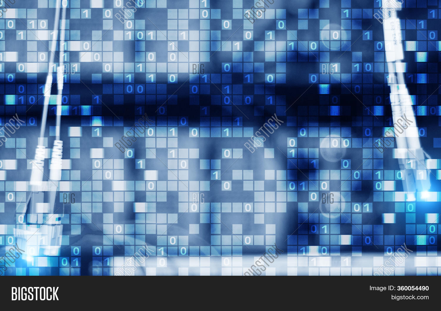 Digital Matrix Binary Image & Photo (Free Trial) | Bigstock