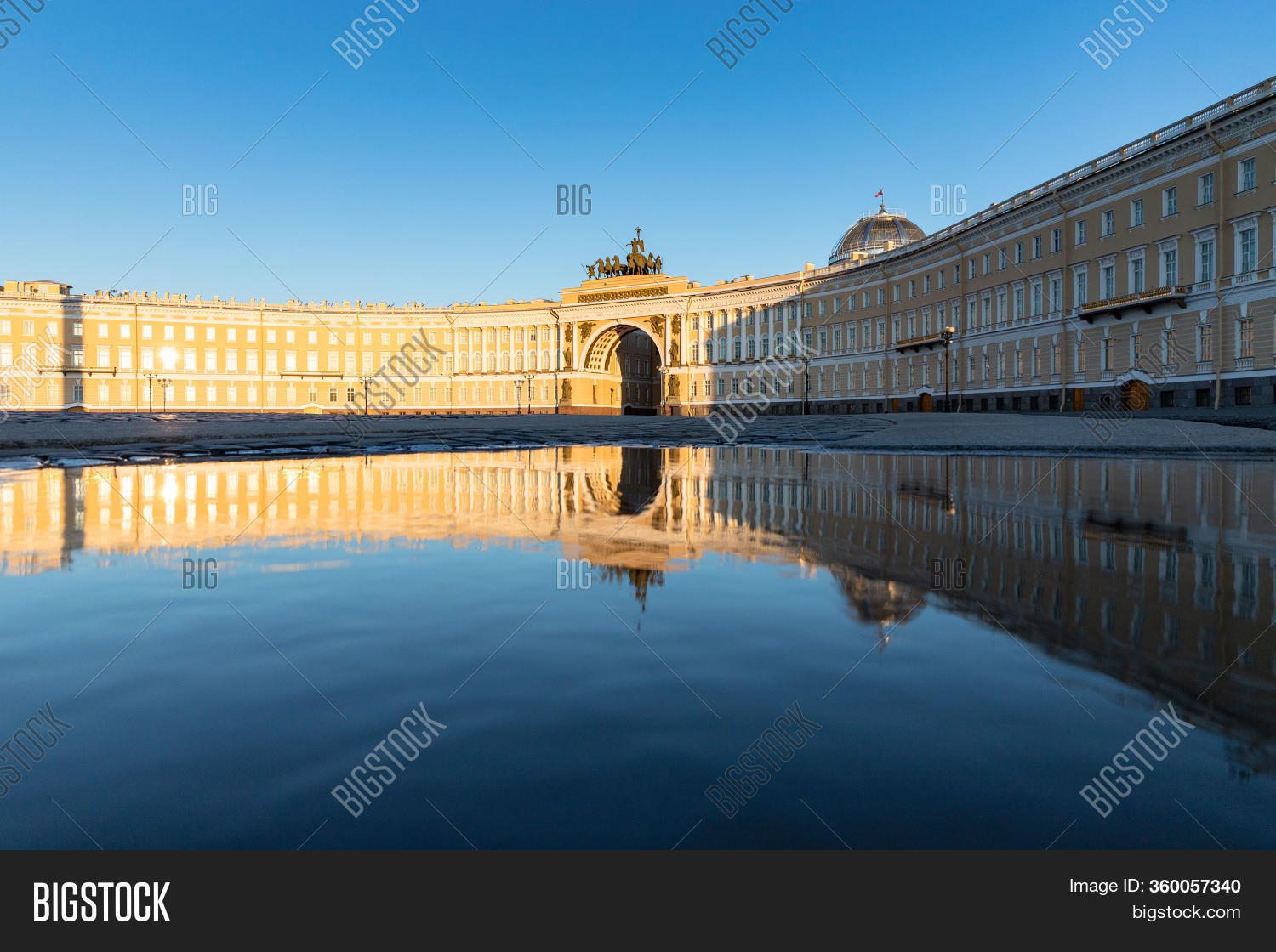 Empty Palace Square Image & Photo (Free Trial) | Bigstock