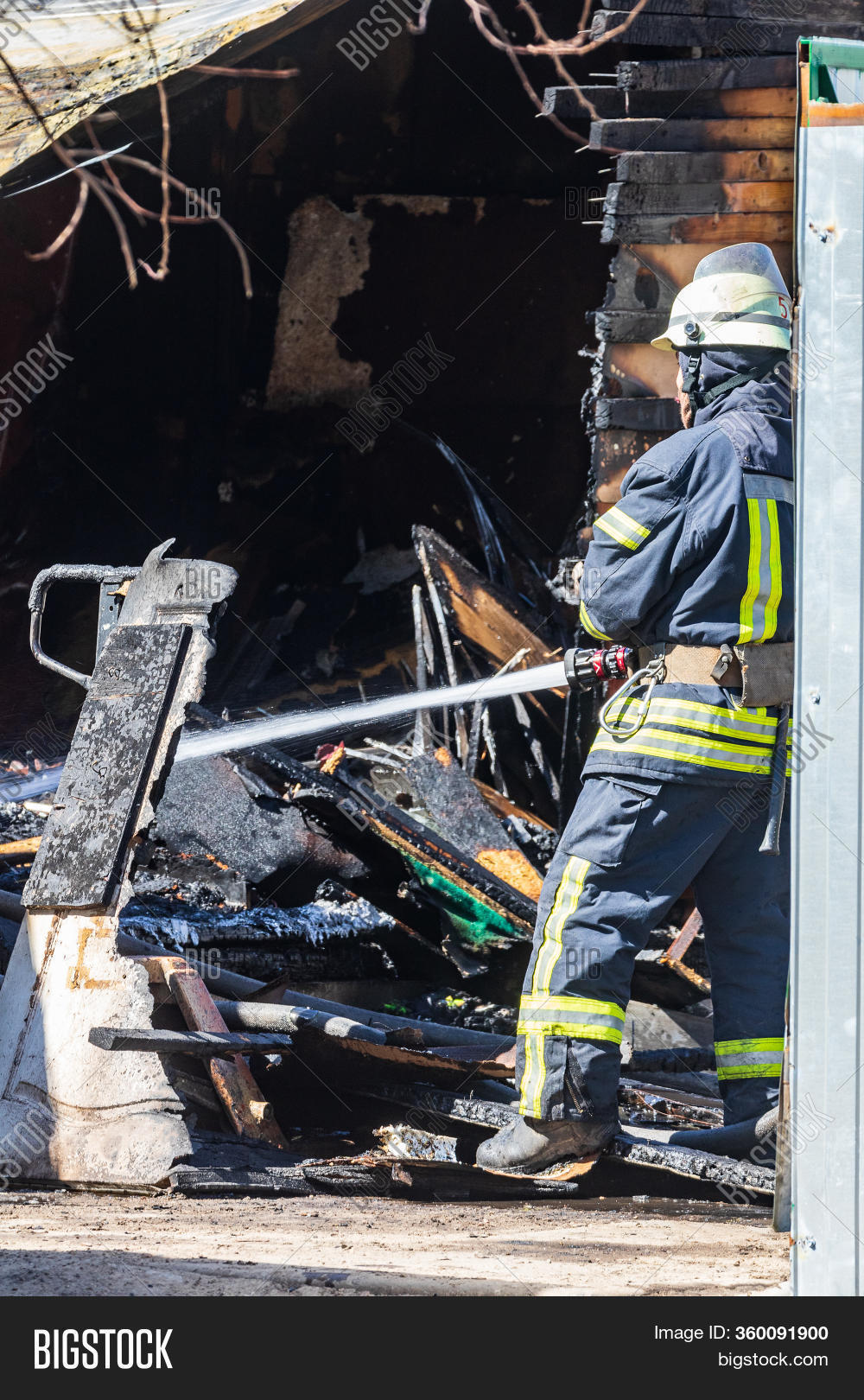 Strong Brave Fireman Image & Photo (Free Trial) | Bigstock