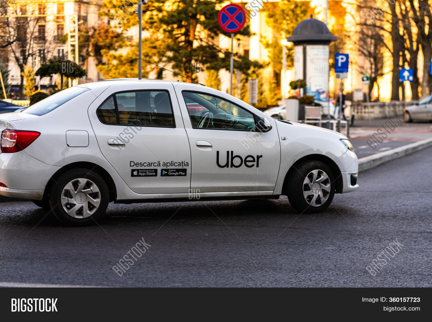 Uber Car Traffic, Image & Photo (Free Trial) | Bigstock