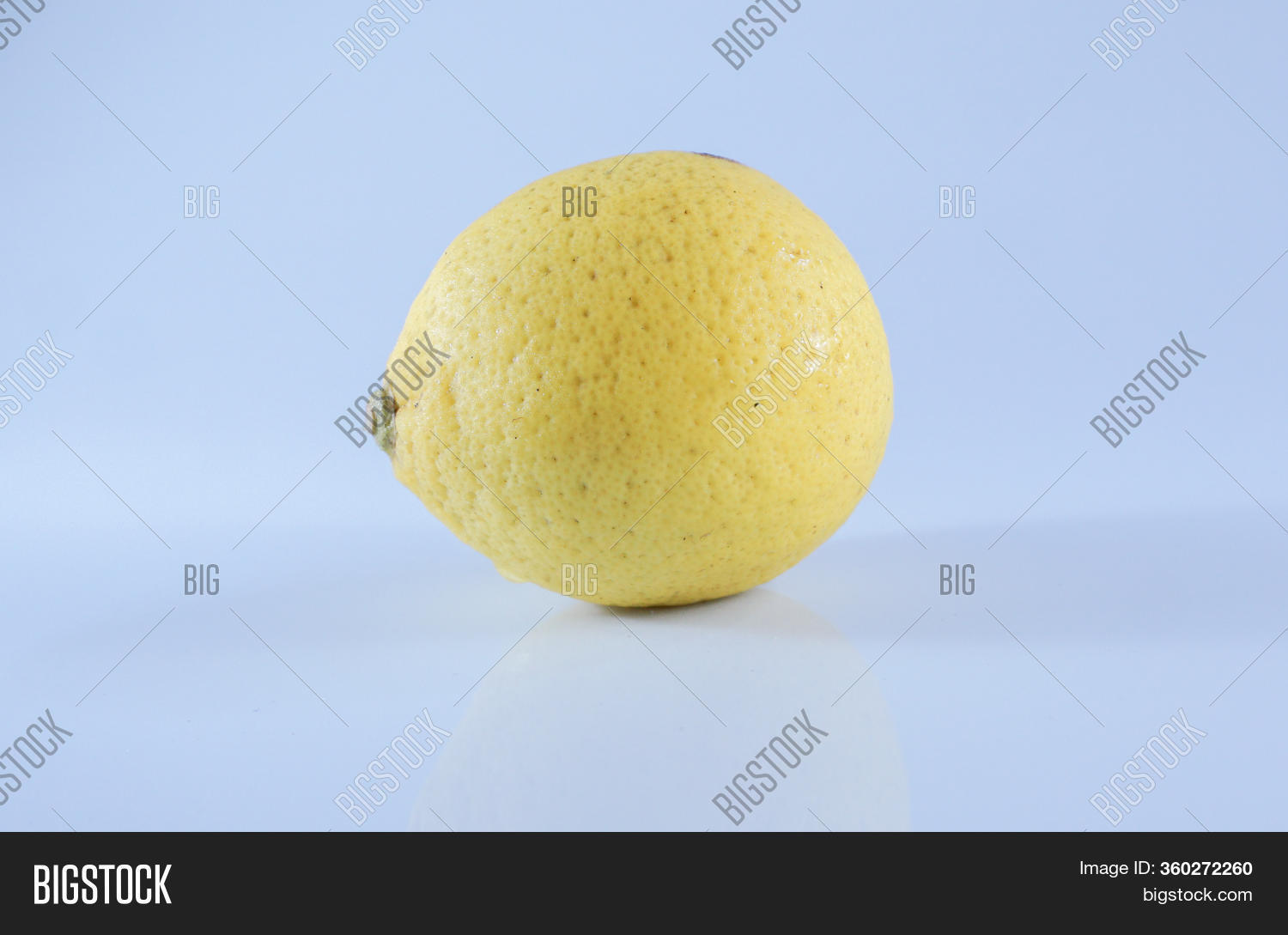 One Lemon Isolated On Image & Photo (Free Trial) | Bigstock