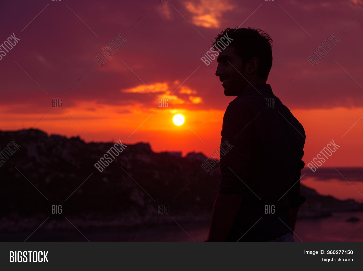 Man Standing Thinking Image & Photo (Free Trial) | Bigstock