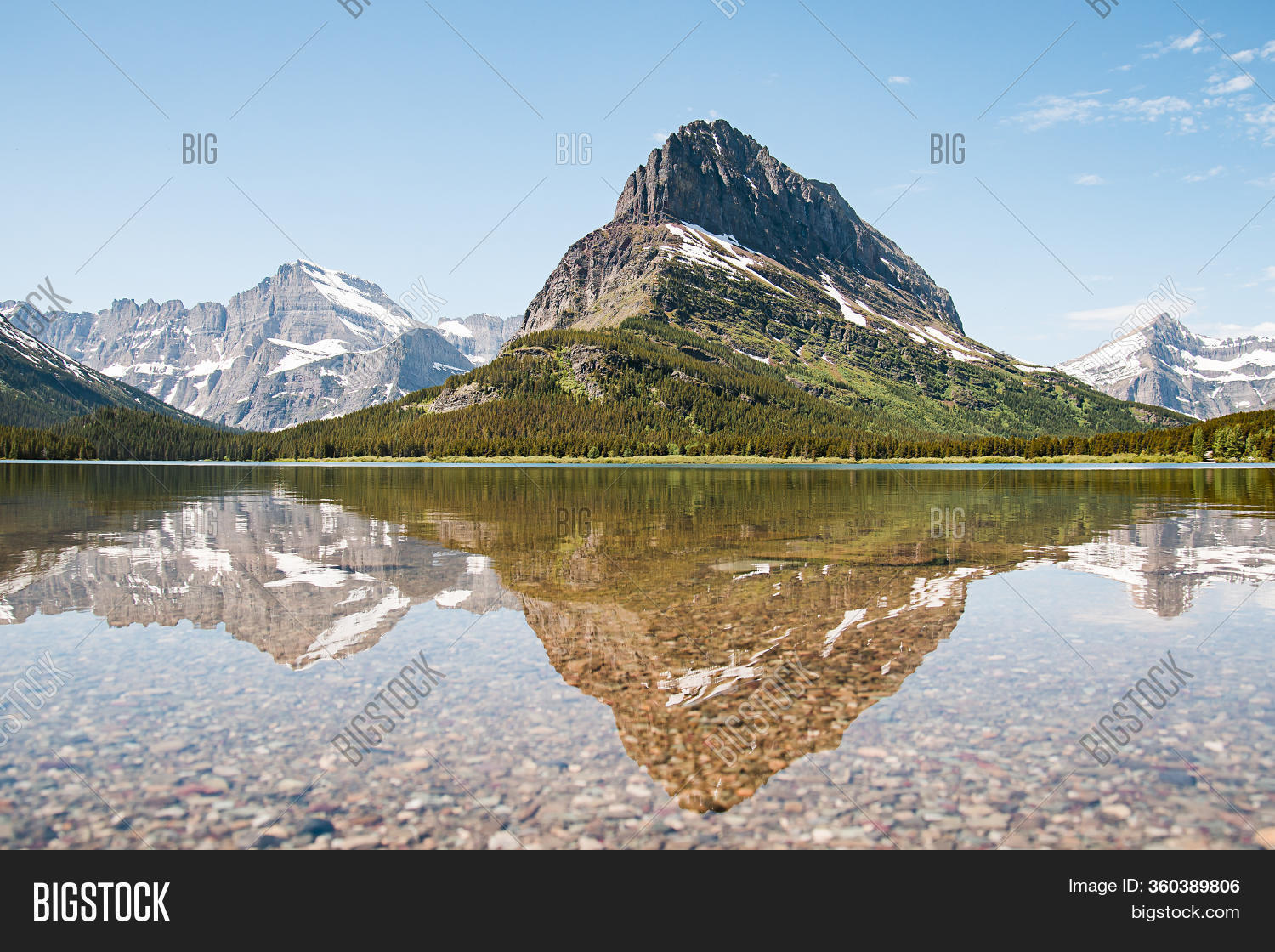 Snowy Mountain Water Image & Photo (Free Trial) | Bigstock