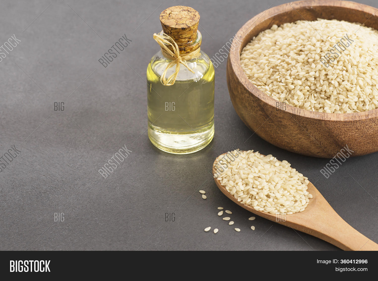 Glass Bottle Sesame Image & Photo (Free Trial) | Bigstock