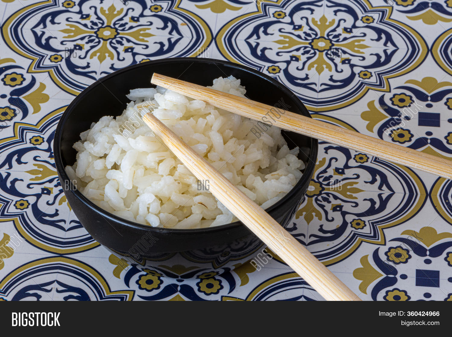 Rice Bowl Chinese Image & Photo (Free Trial) | Bigstock
