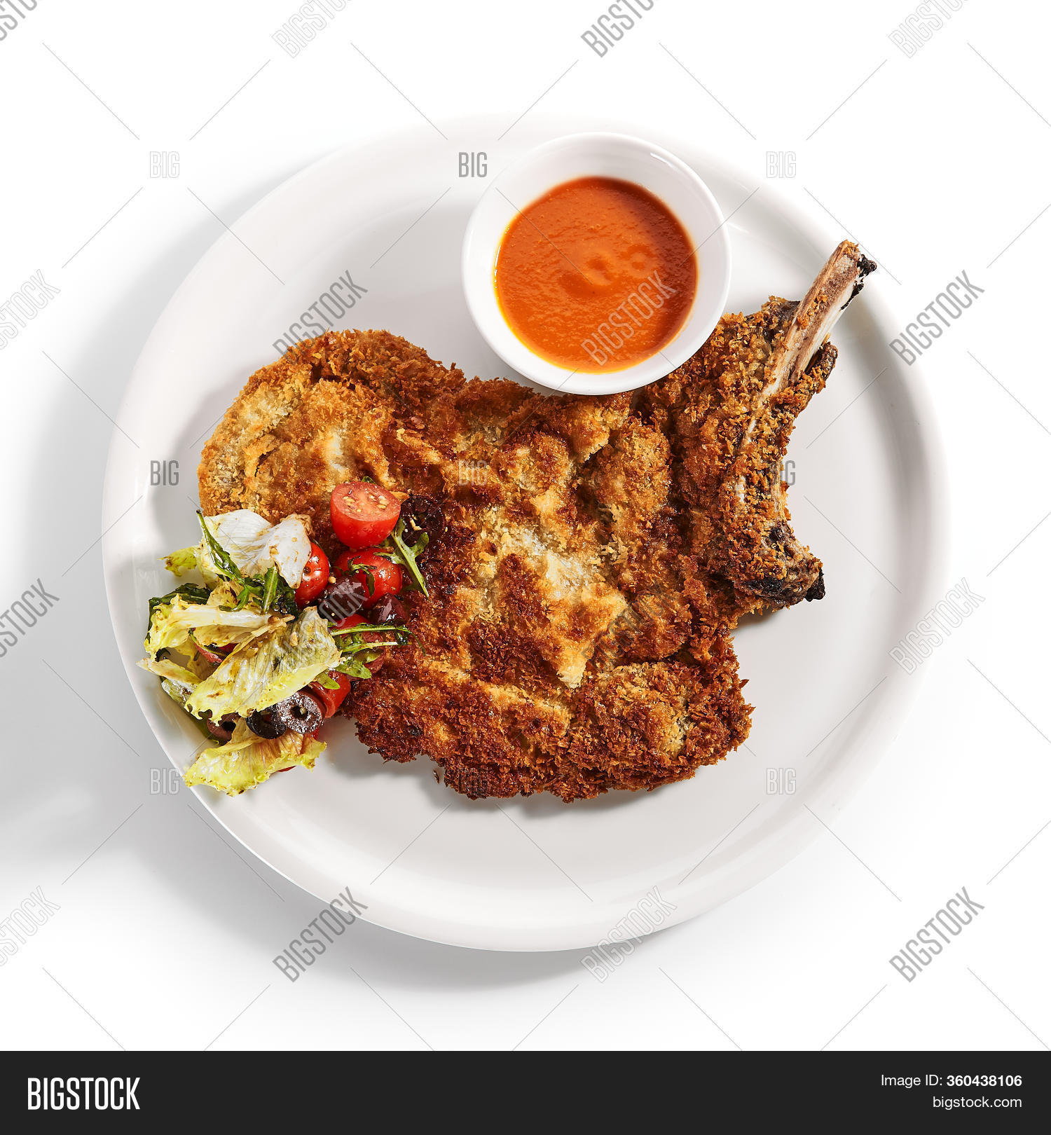Meat Chop Crispy Image & Photo (Free Trial) | Bigstock