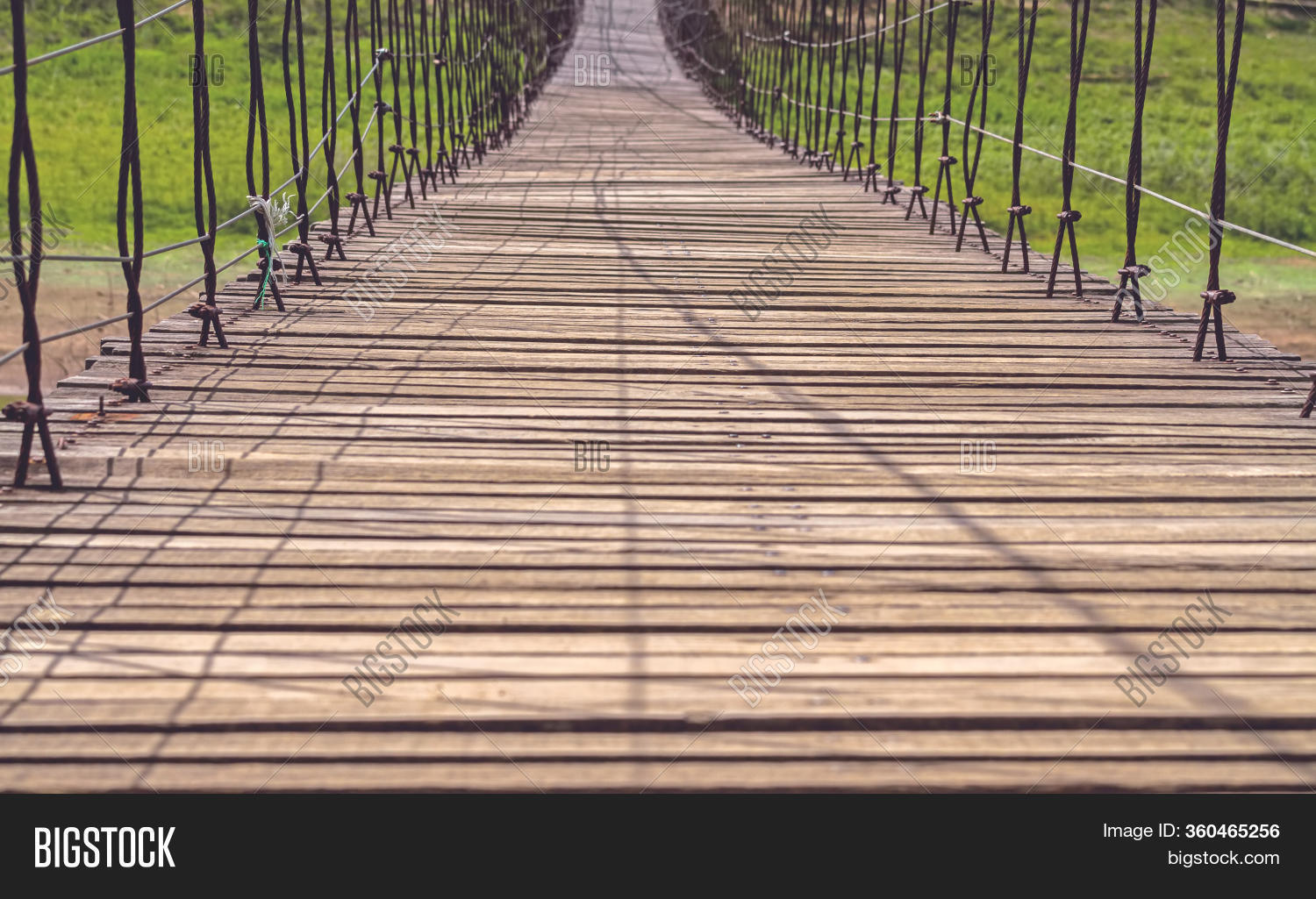 Beautiful Rope Bridge Image & Photo (Free Trial) | Bigstock