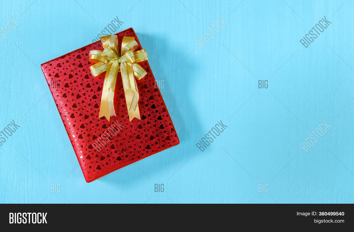 Top View On Gift Box Image & Photo (Free Trial) | Bigstock