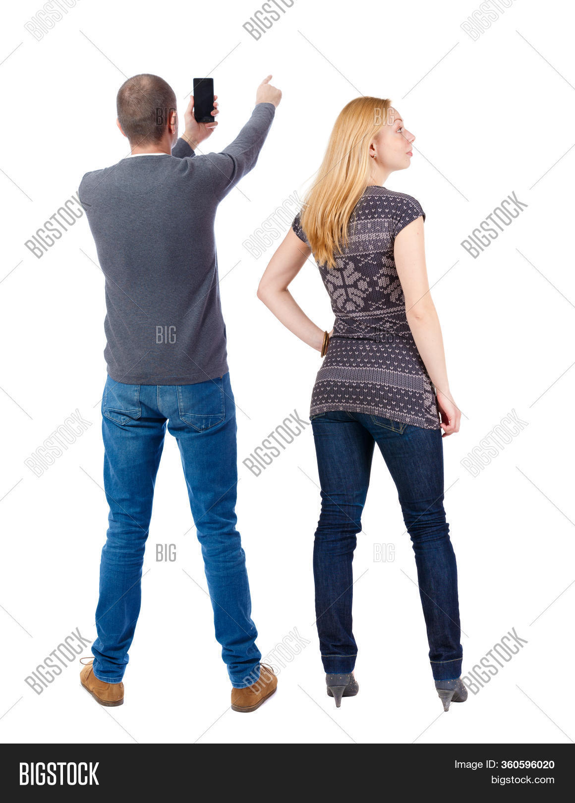 Back View Couple Image & Photo (Free Trial) | Bigstock