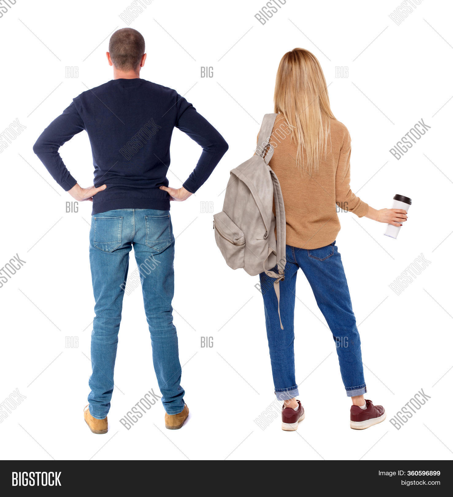Back View Couple Image & Photo (Free Trial) | Bigstock