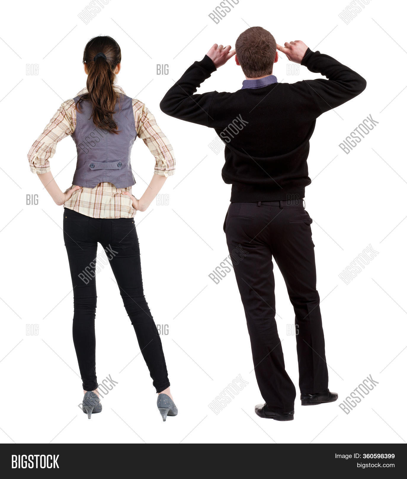 Back View Couple Image & Photo (Free Trial) | Bigstock