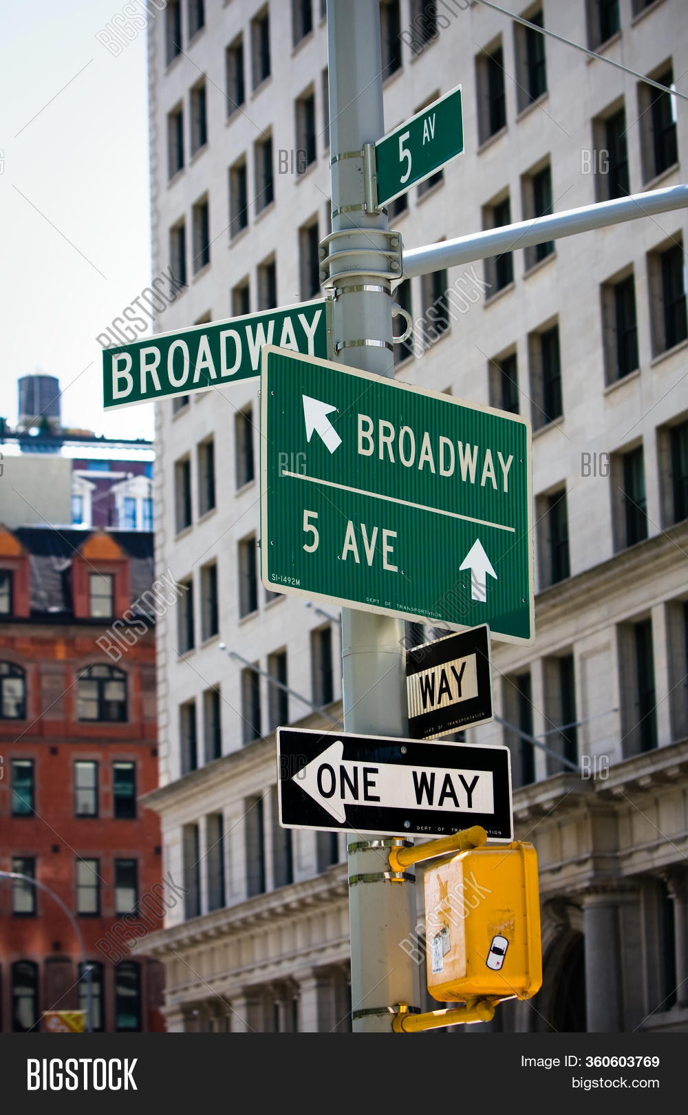 Broadway Sign New York Image & Photo (Free Trial) | Bigstock