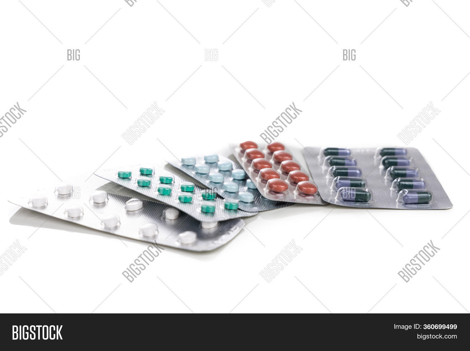 Multiple Strips Pills Image & Photo (Free Trial) | Bigstock