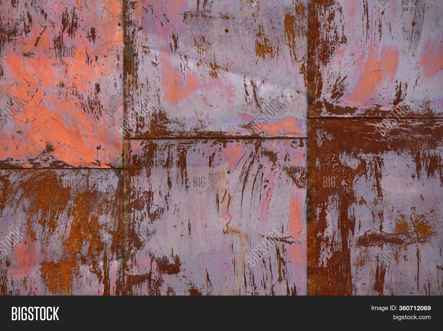 Rusty Wall Made Tin Image & Photo (Free Trial) | Bigstock