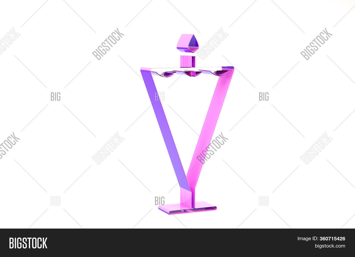 Purple Medieval Flag Image & Photo (Free Trial) | Bigstock