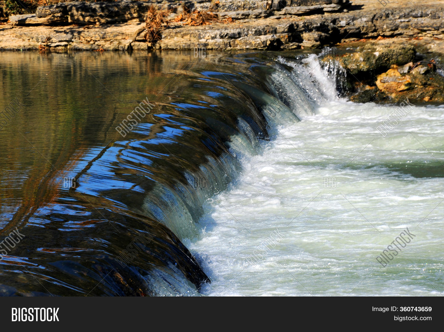 Small Waterfall On War Image & Photo (Free Trial) | Bigstock