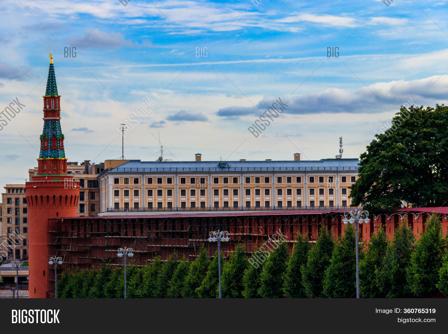 Towers Moscow Kremlin Image & Photo (Free Trial) | Bigstock