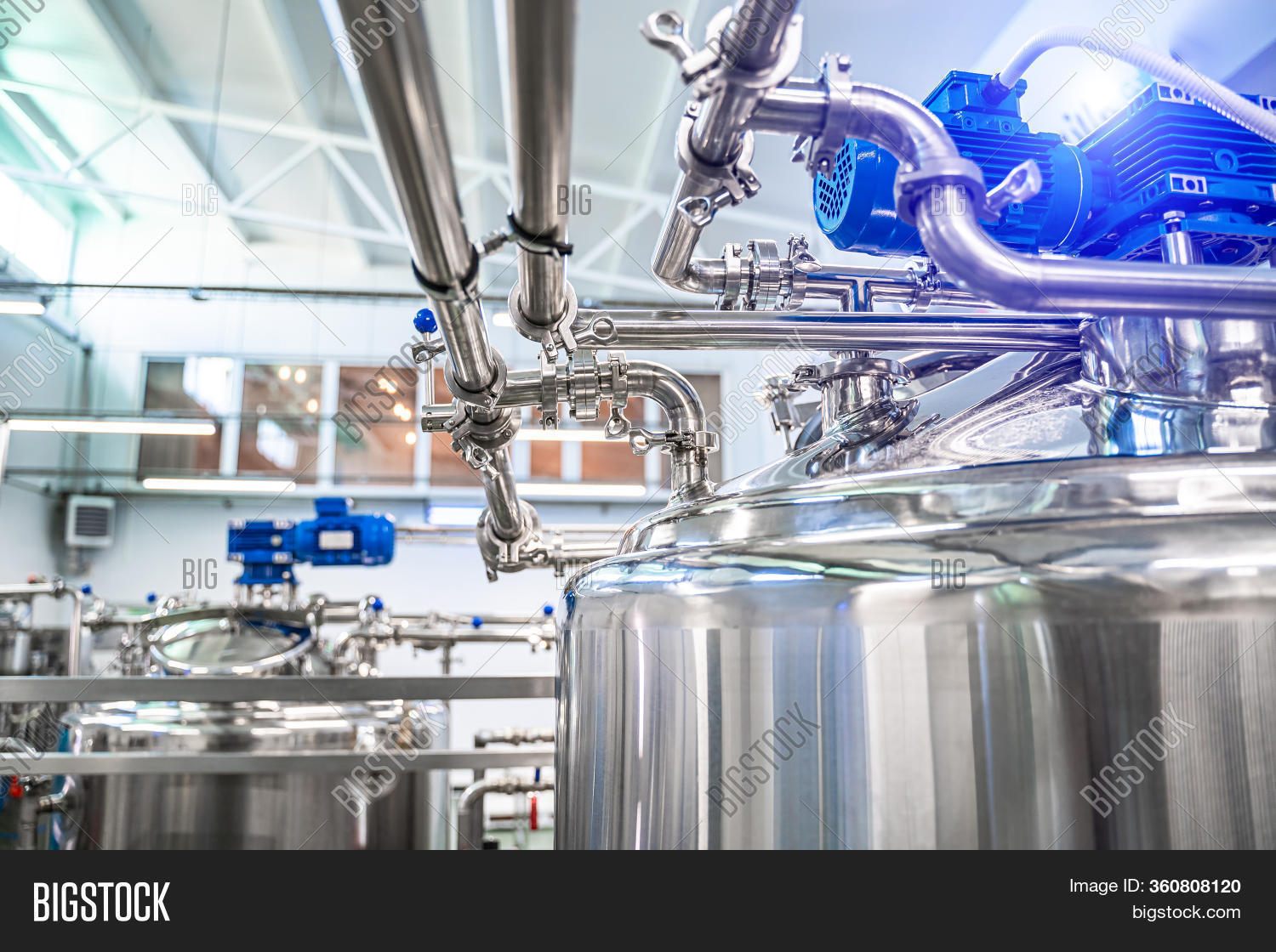 Interior Dairy Factory Image & Photo (Free Trial) | Bigstock