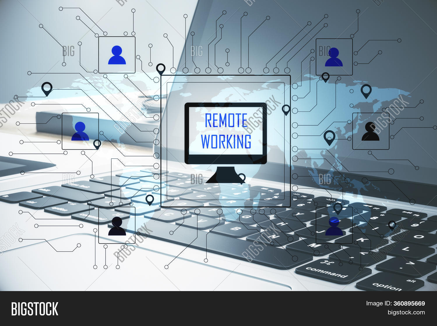 Laptop Workplace Image & Photo (Free Trial) | Bigstock