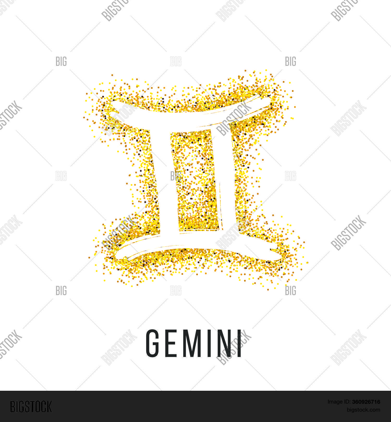 Gemini Vector Zodiac Vector & Photo (Free Trial) | Bigstock