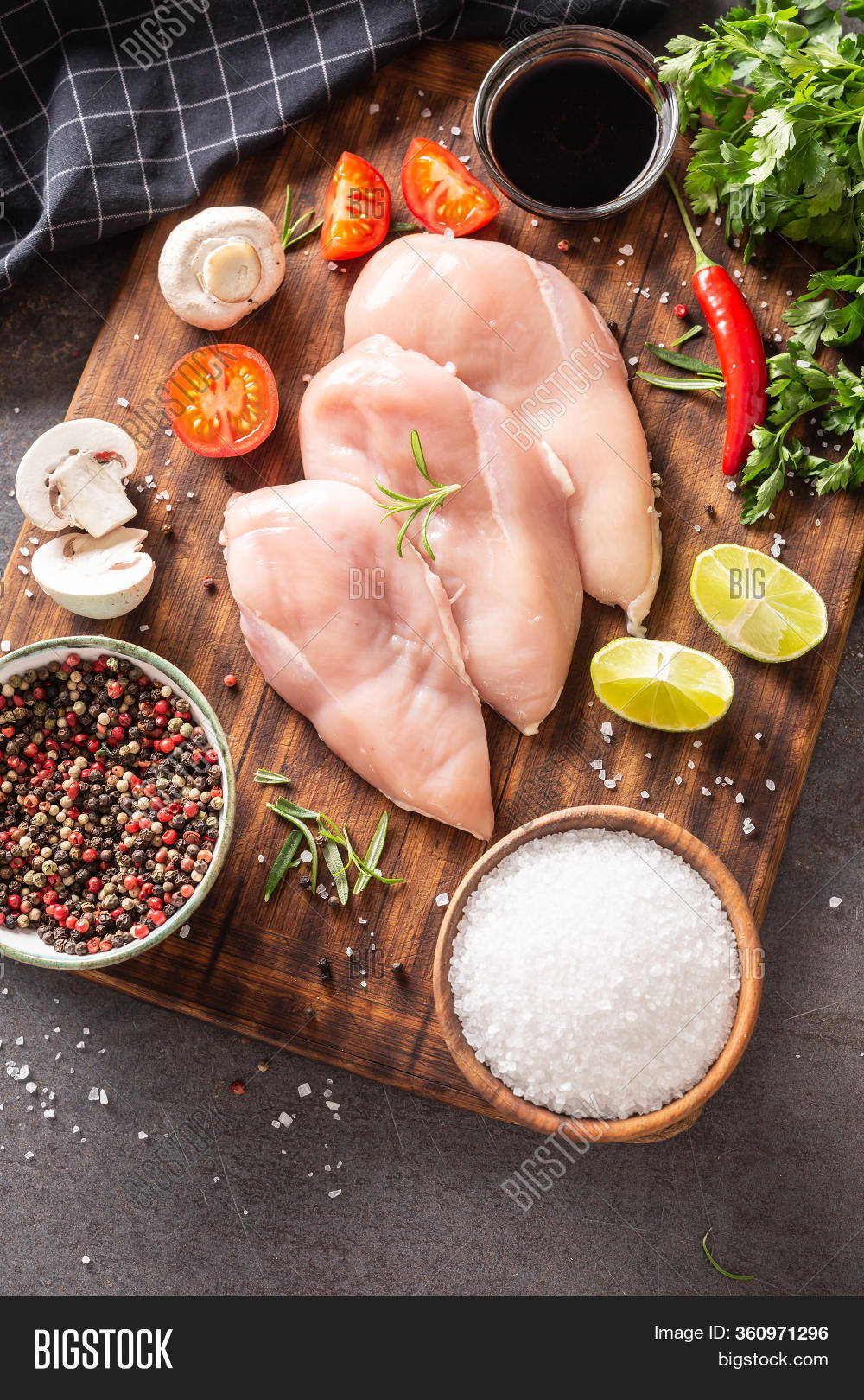 Top View Chicken Image & Photo (Free Trial) | Bigstock