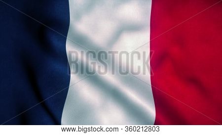 France Flag Waving Image & Photo (Free Trial) | Bigstock
