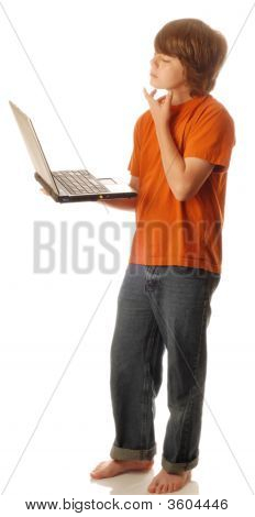 Teen Boy Computer Image & Photo (Free Trial) | Bigstock