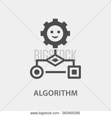 Algorithm Icon. Vector & Photo (Free Trial) | Bigstock
