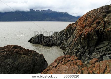 Cliff On Muddy Ocean Image & Photo (Free Trial) | Bigstock