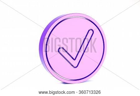 Purple Check Mark Image & Photo (Free Trial) | Bigstock