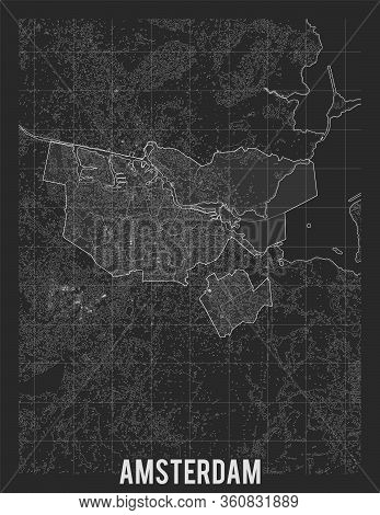 City Map Amsterdam. Vector & Photo (Free Trial) | Bigstock