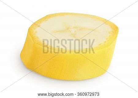 Banana Piece Isolated Image & Photo (Free Trial) | Bigstock