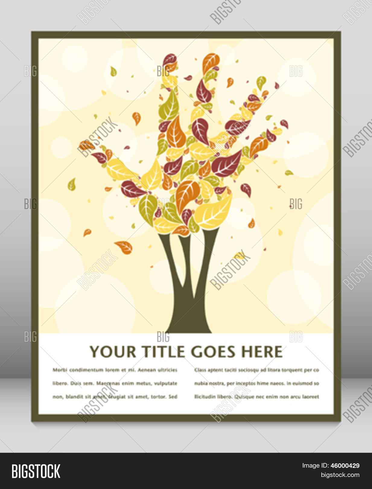 Leaves Falling Hand Vector & Photo (Free Trial) | Bigstock
