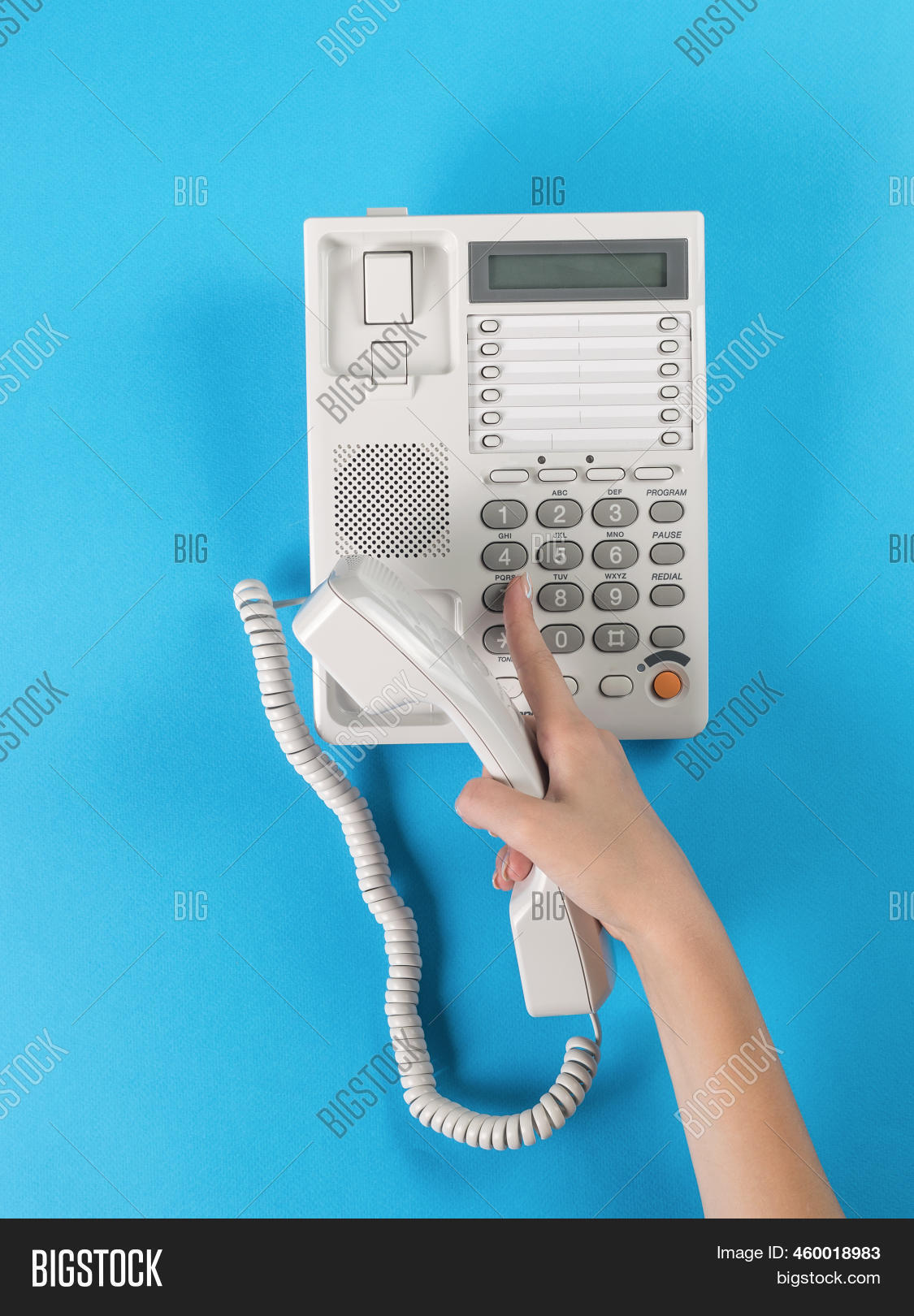 Girl's Hand Handset Image & Photo (Free Trial) | Bigstock
