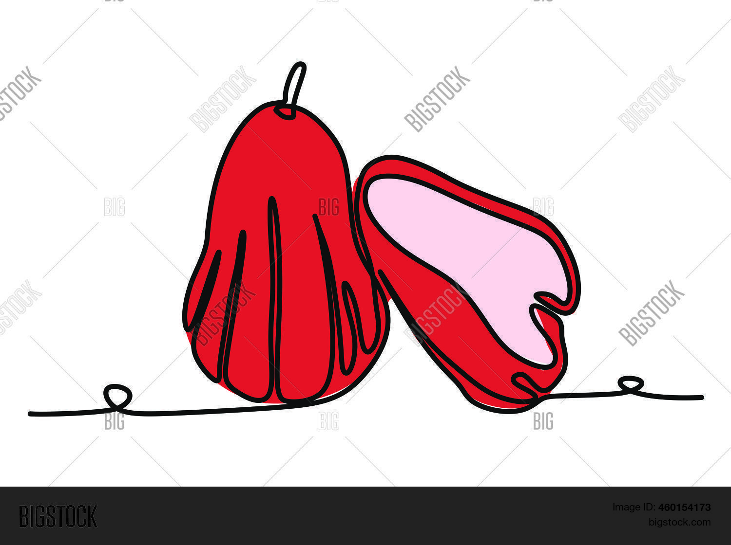 Continuous One Line Vector & Photo (Free Trial) | Bigstock