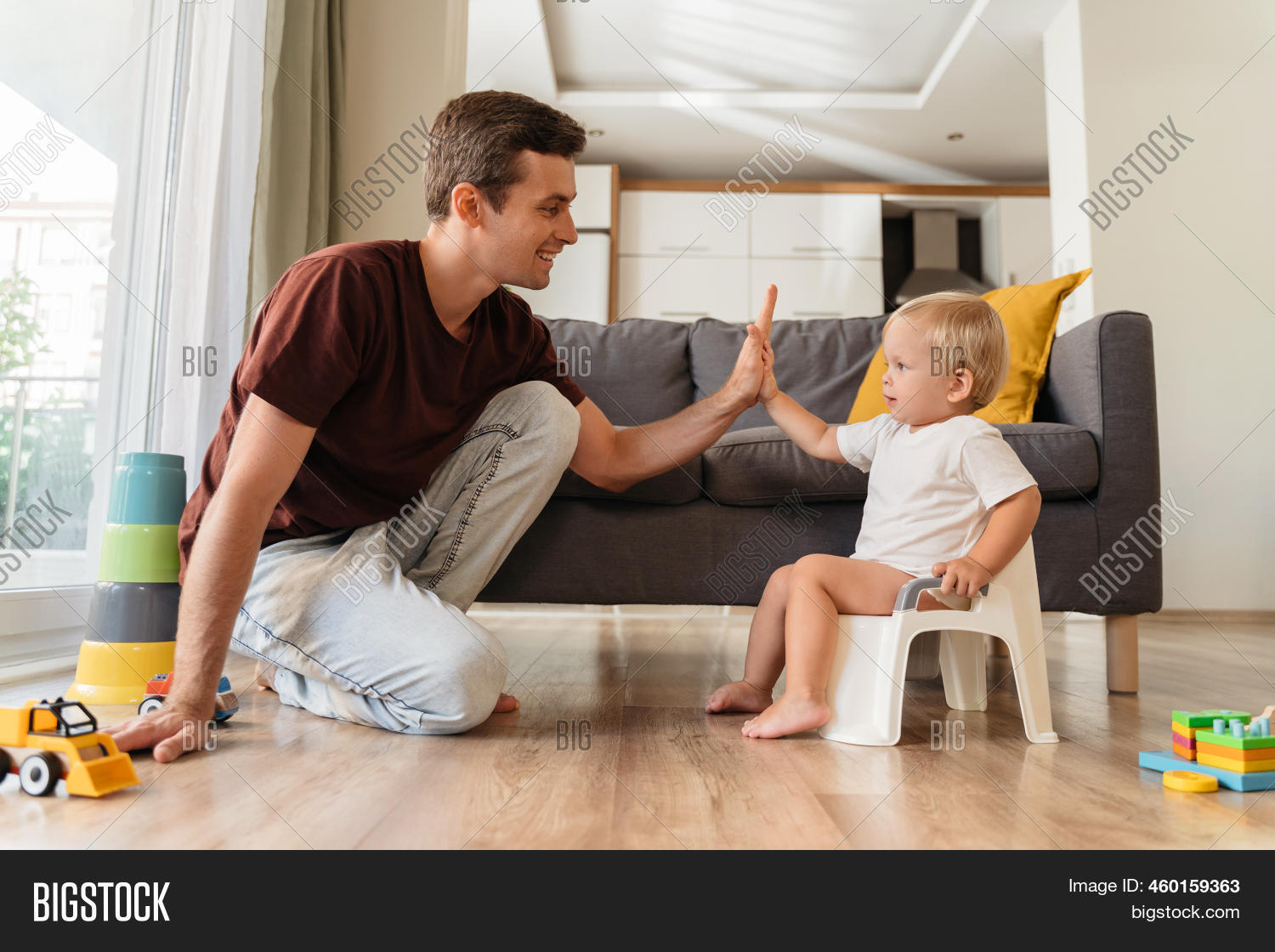 Father Assisting His Image & Photo (Free Trial) | Bigstock