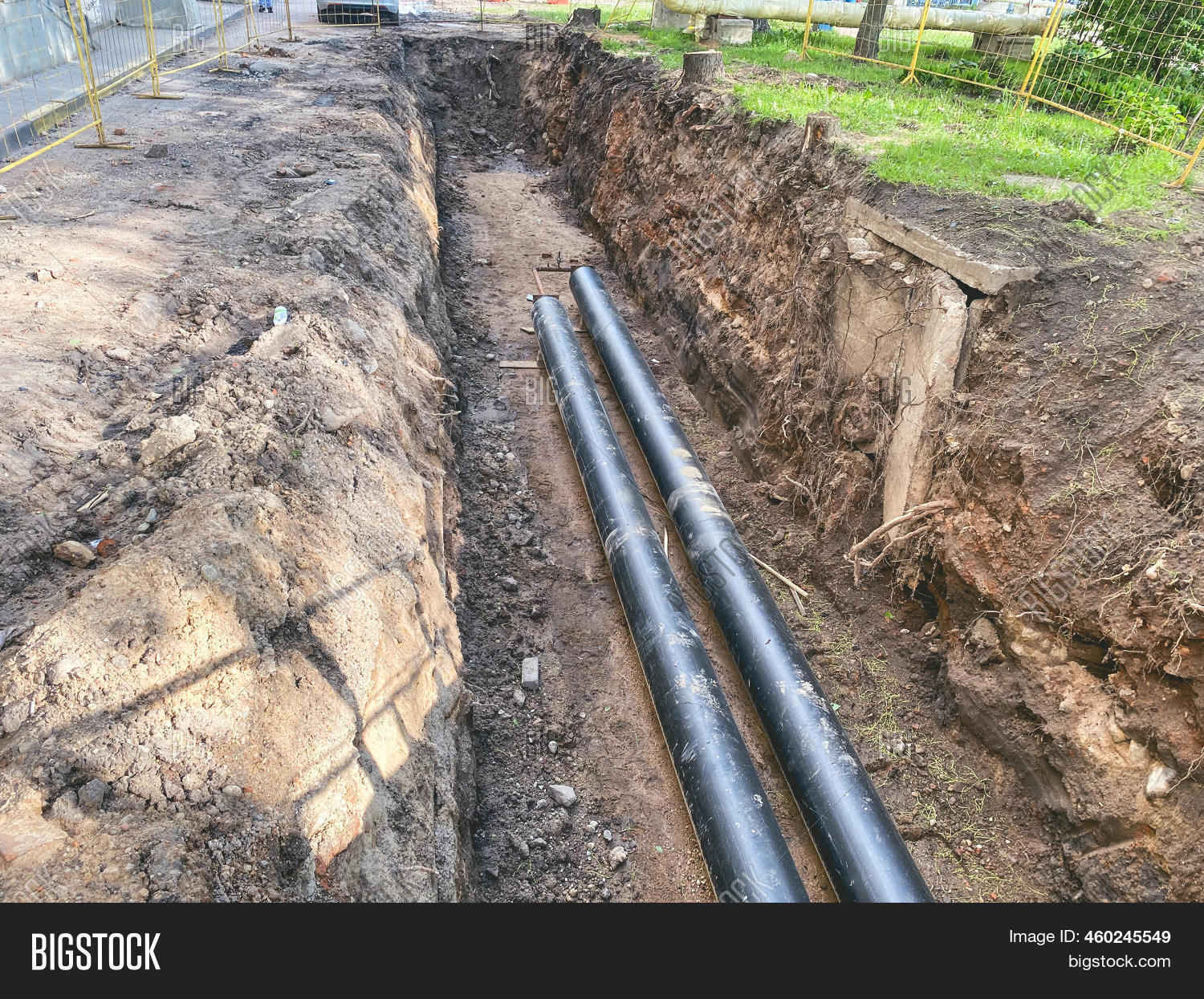 Laying Underground Image & Photo (Free Trial) | Bigstock