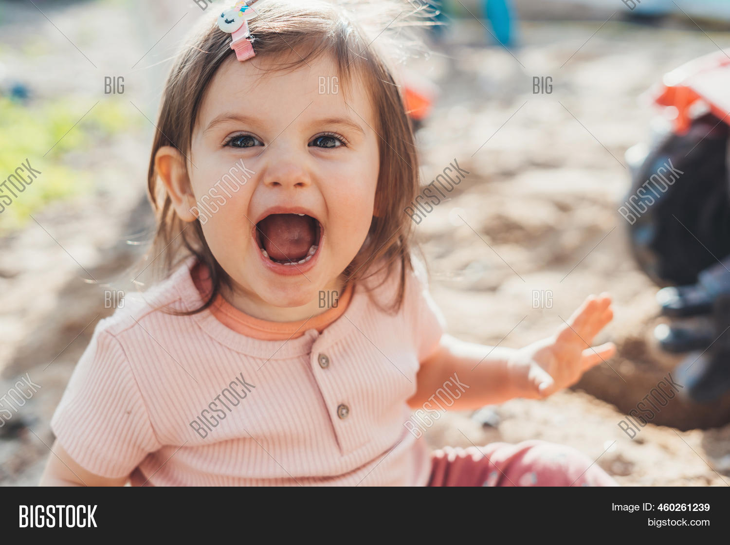 Overjoyed Baby Girl Image & Photo (Free Trial) | Bigstock