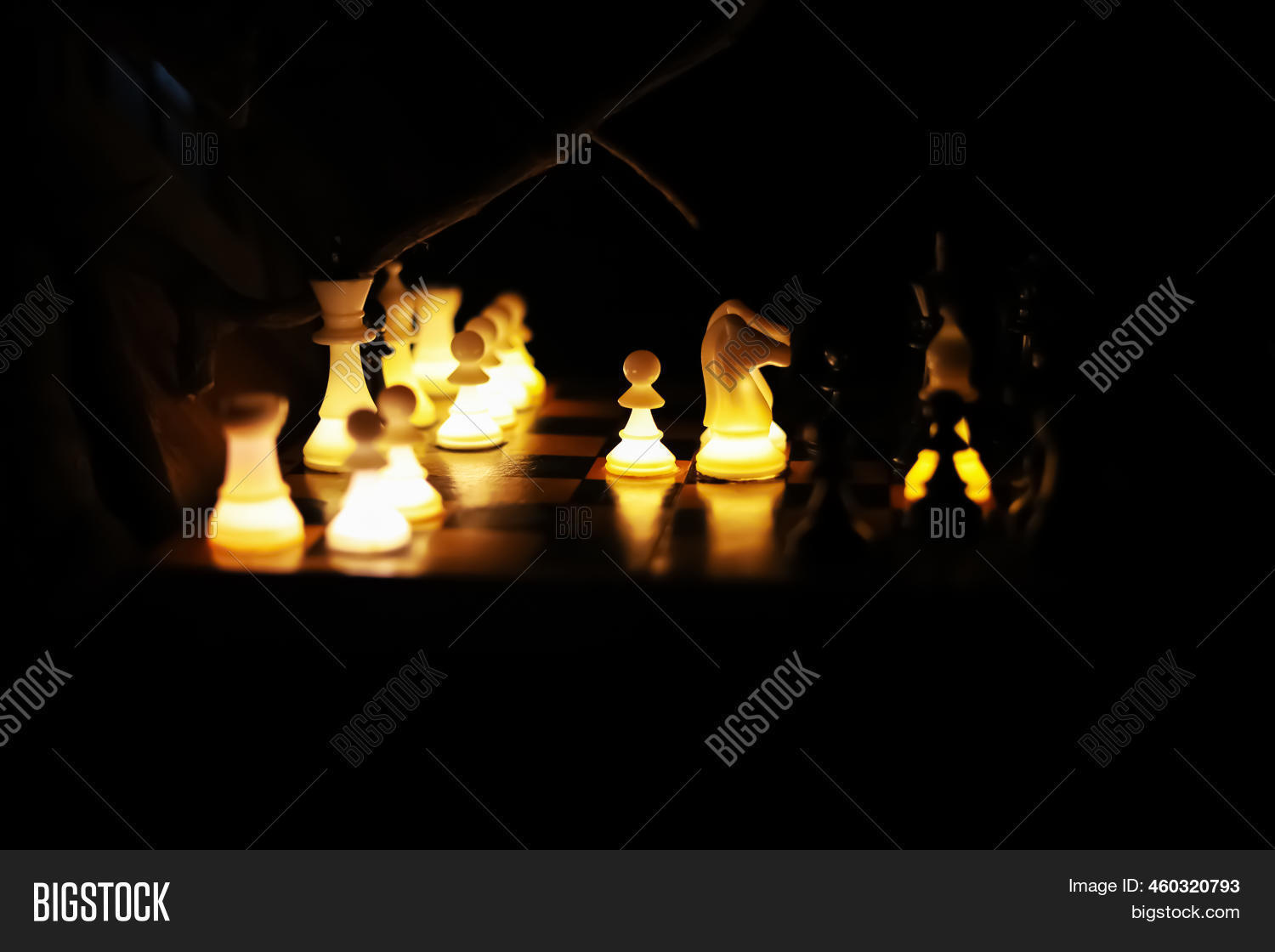 Glowing Chess On Chess Image & Photo (Free Trial) | Bigstock